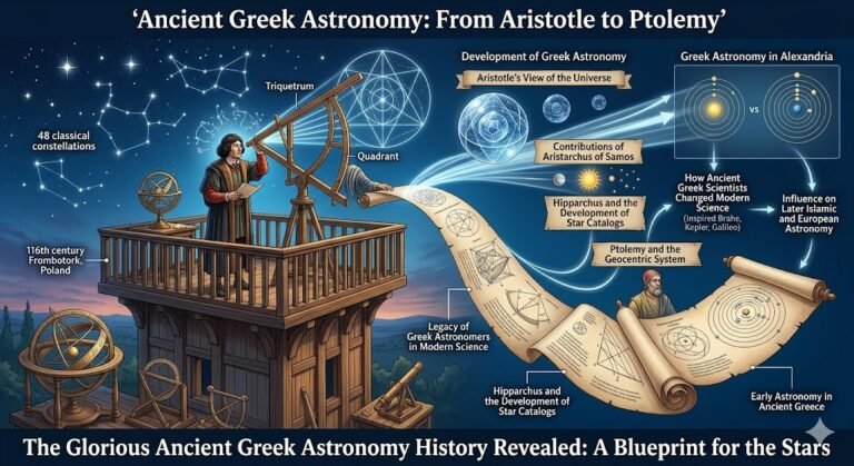 The Glorious Ancient Greek Astronomy History Revealed