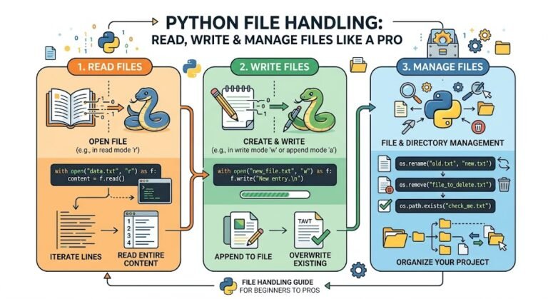 Excellent Python File Handling Pro Level